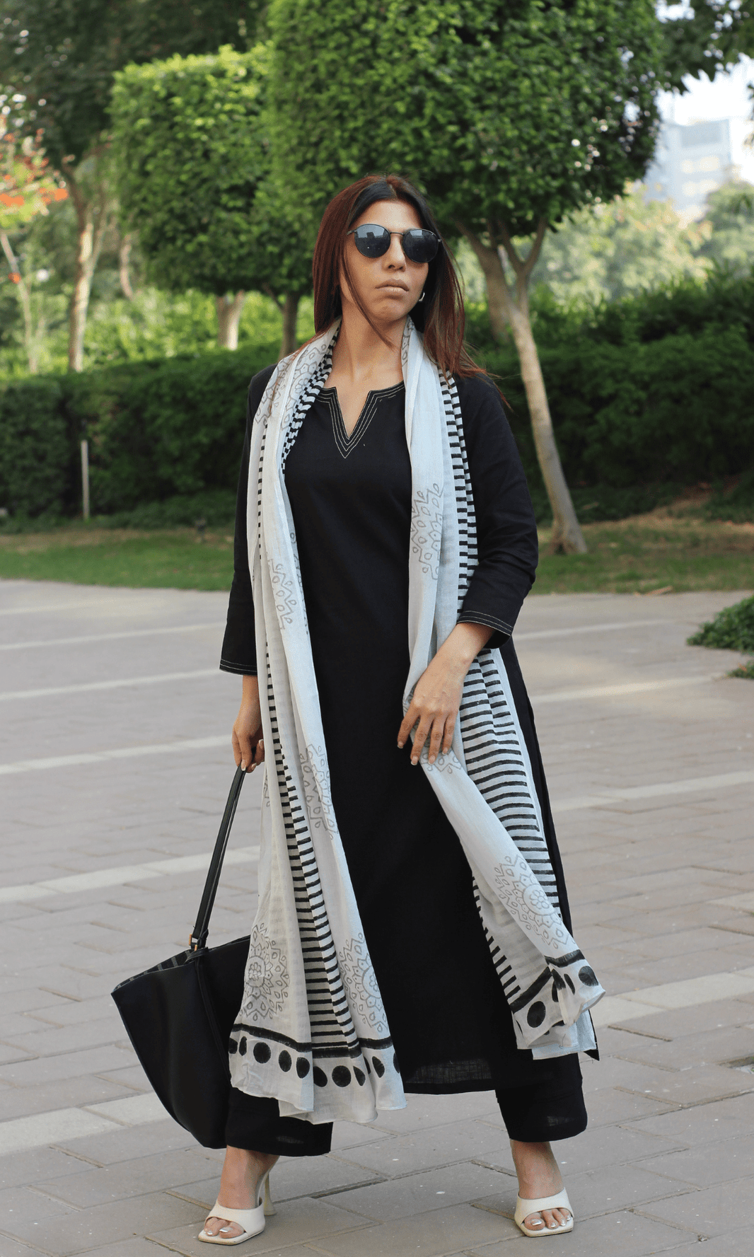 Cotton Dupatta Sets – Baareeki